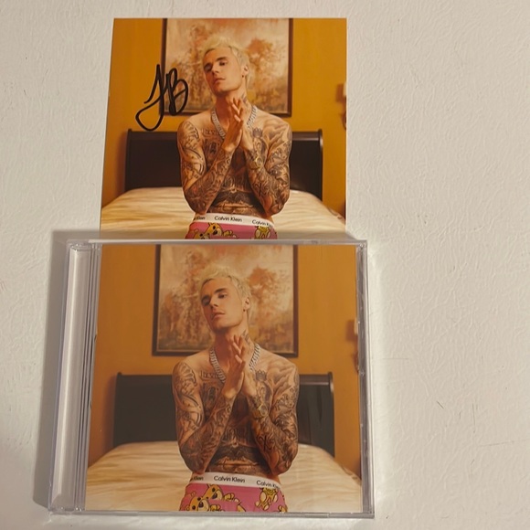 Justin Bieber | Other | Justin Bieber Signed Yummy Cd 4 | Poshmark